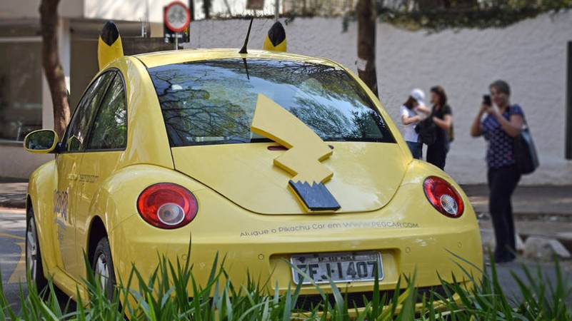 Caçada Pokémon ganha Pikachu Car – Revista Embarque